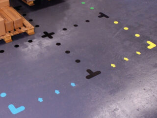 Floor Marker Shapes for Warehouses and Factories - 5S Superstore