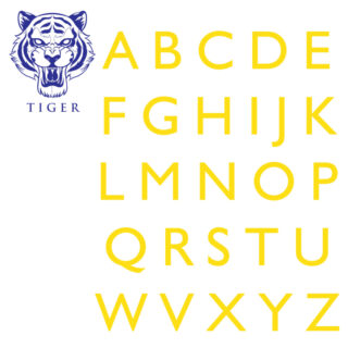 Heavy Duty Floor Marking Letters - 5S Superstore